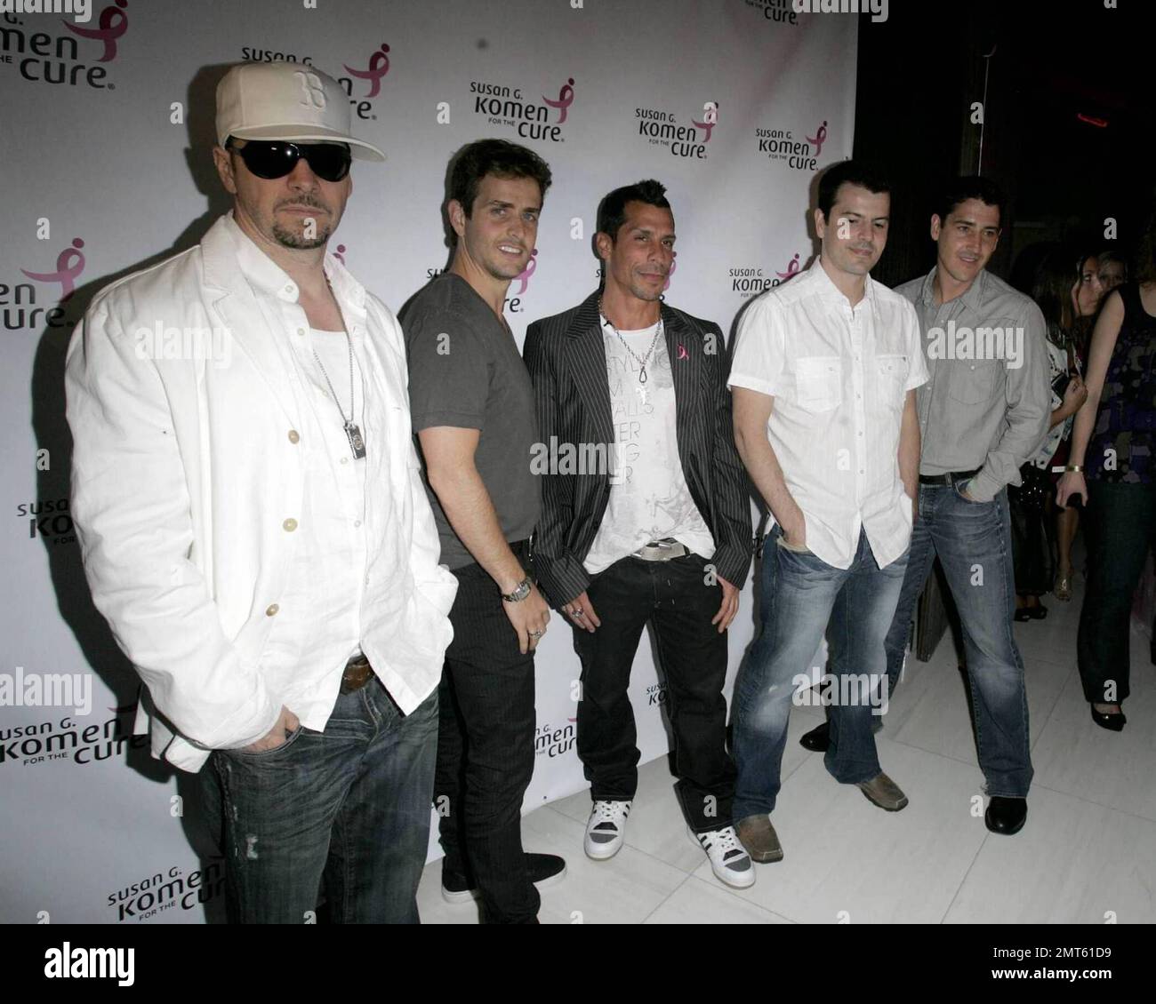 Danny Wood celebrates his birthday with his New Kids on the Block ...