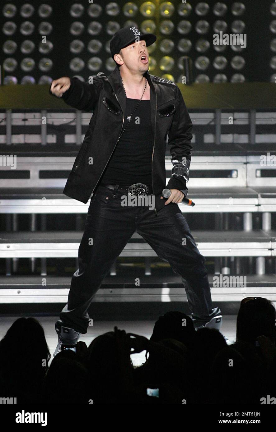 NKOTB (New Kids On the Block) perform live in concert at the FIlmore ...
