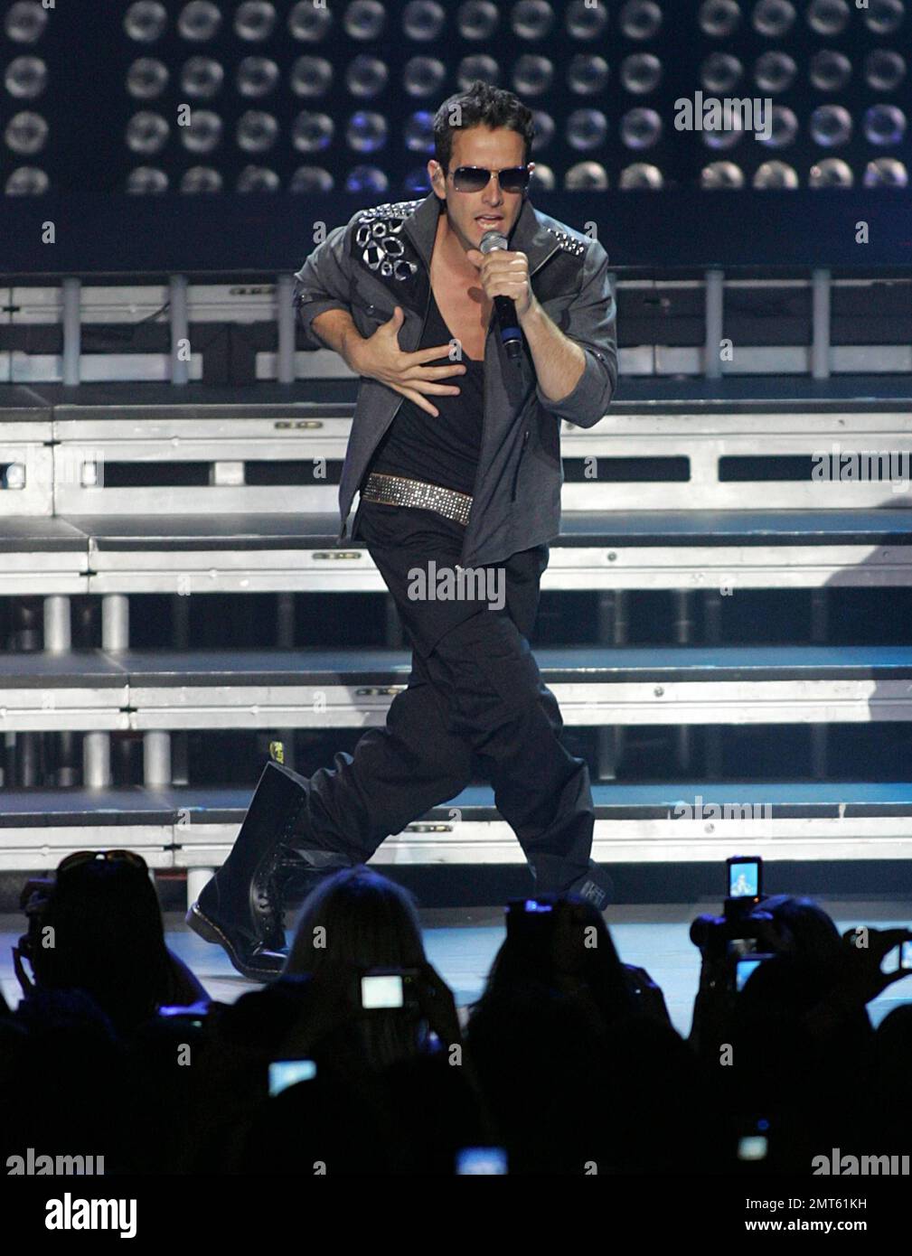 NKOTB (New Kids On the Block) perform live in concert at the FIlmore ...