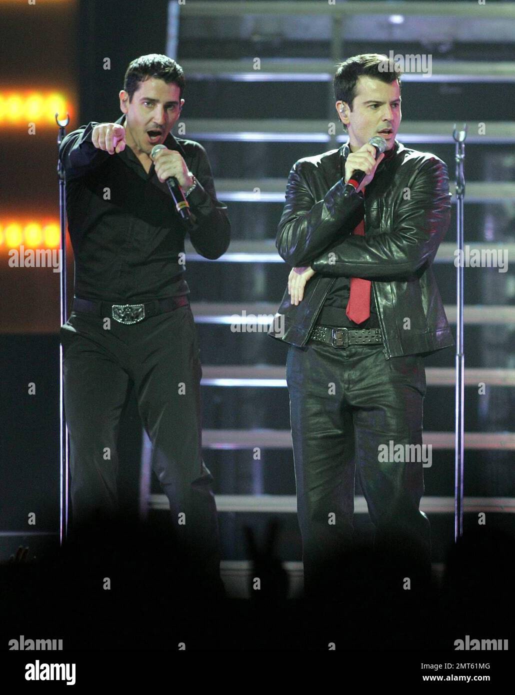 New Kids On The Block performs live in concert as part of their reunion ...