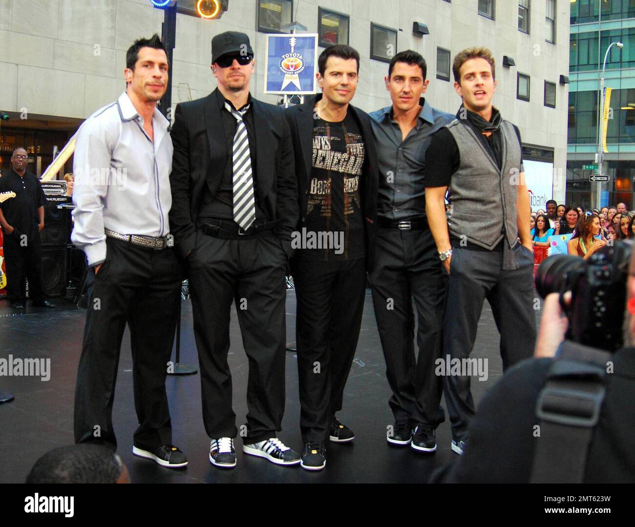 New Kids On The Block (Donnie Wahlberg, Danny Wood, Joey McIntyre ...