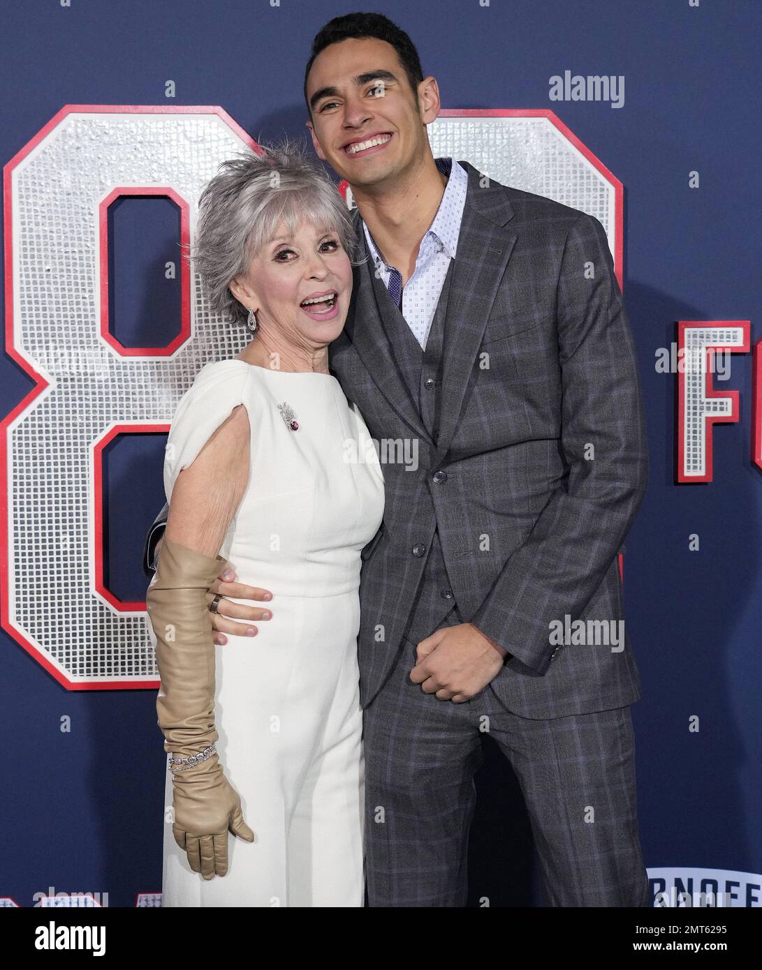 Los Angeles, USA. 31st Jan, 2023. (L-R) Rita Moreno and grandson Justin ...