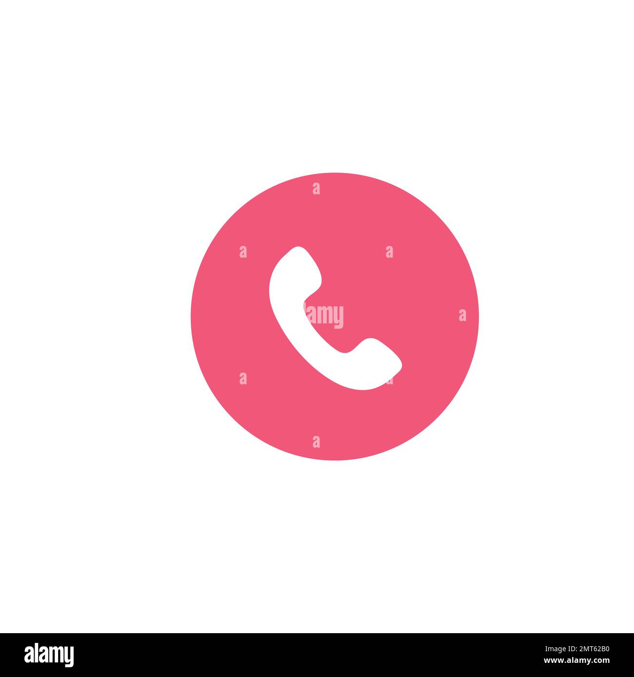 Phone Call vector icon. Style is flat rounded symbol, gray color ...