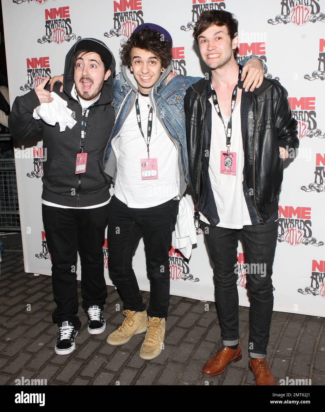 Midnight Beast at the NME Awards held at Brixton Academy in London, UK ...
