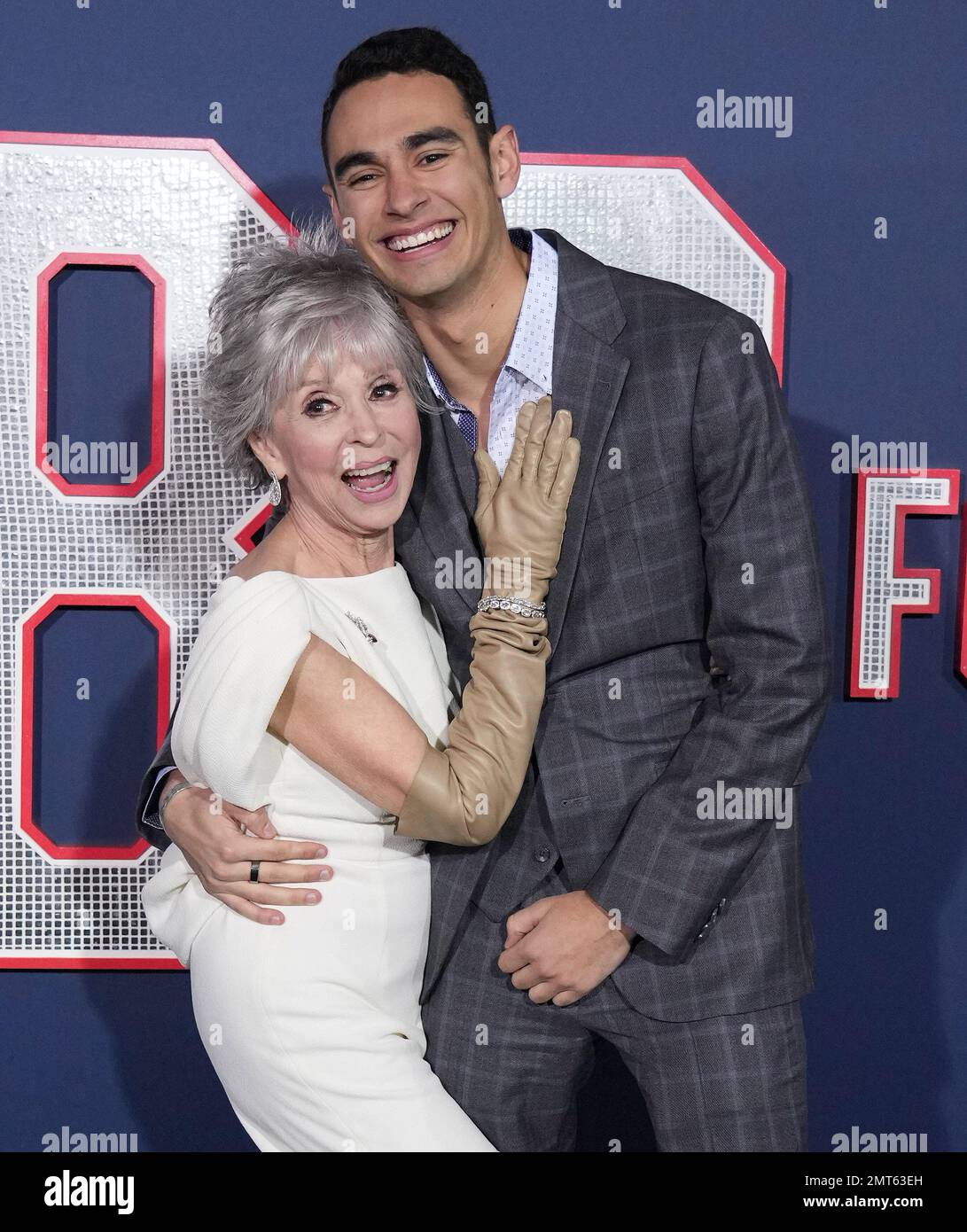 Westwood, CA January 31, 2023, (L-R) Rita Moreno and grandson Justin ...