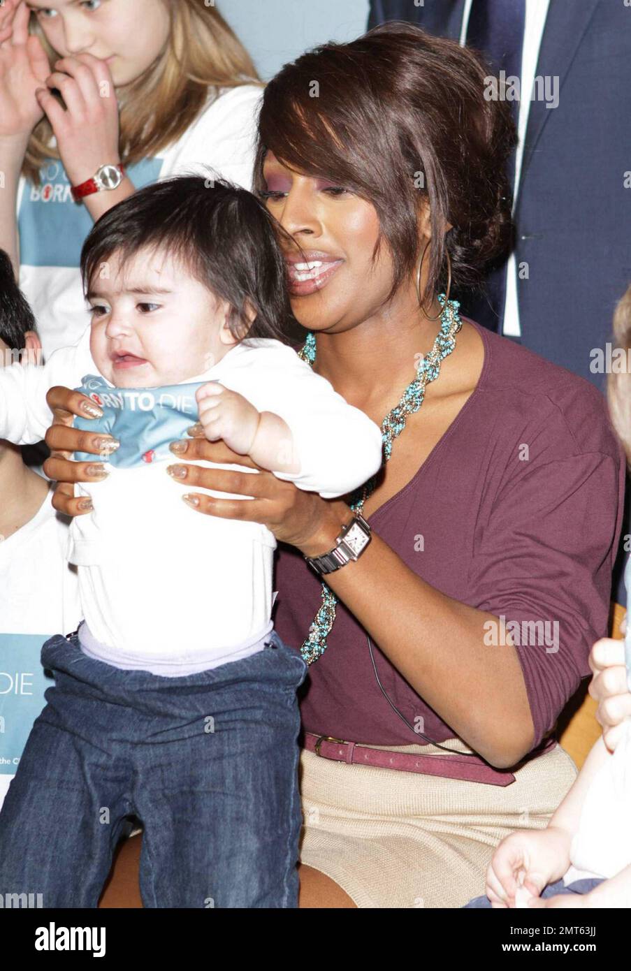 Alexandra Burke attends the launch of Save The Children's 2011 "No ...