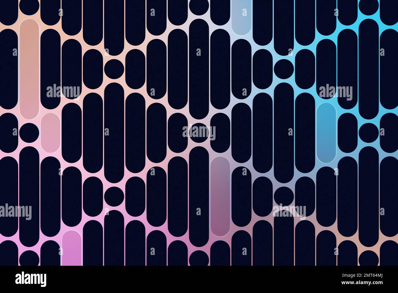 3d illustration black and purple geometric pattern . Geometry background, pattern Stock Photo ...