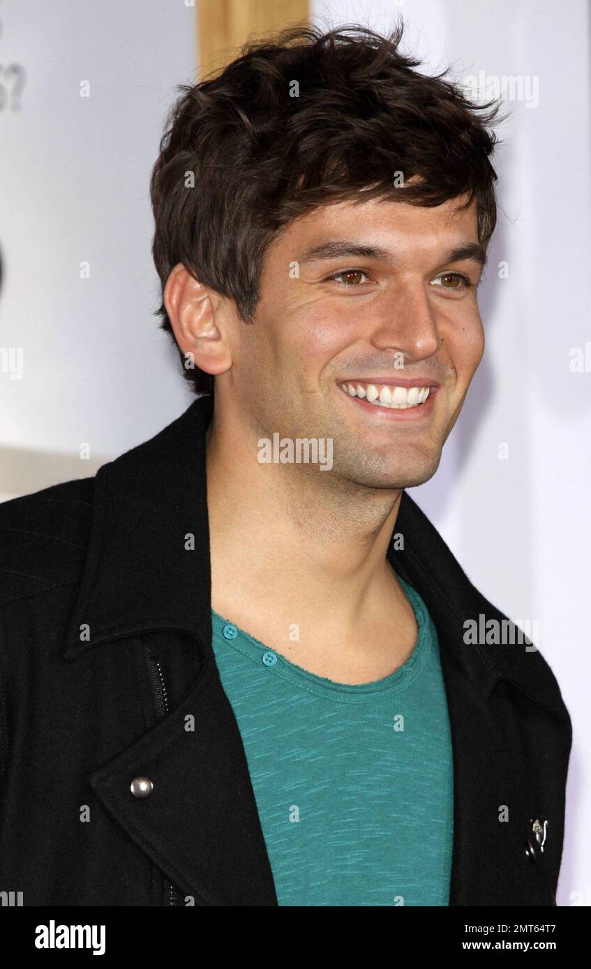 Colin Owens on the red carpet at the premiere of "No Strings Attached ...