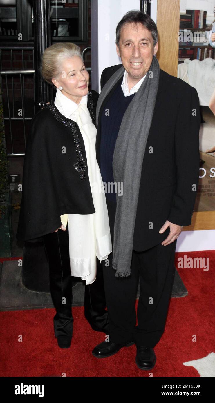 Genevieve Robert and director Ivan Reitman on the red carpet at the ...