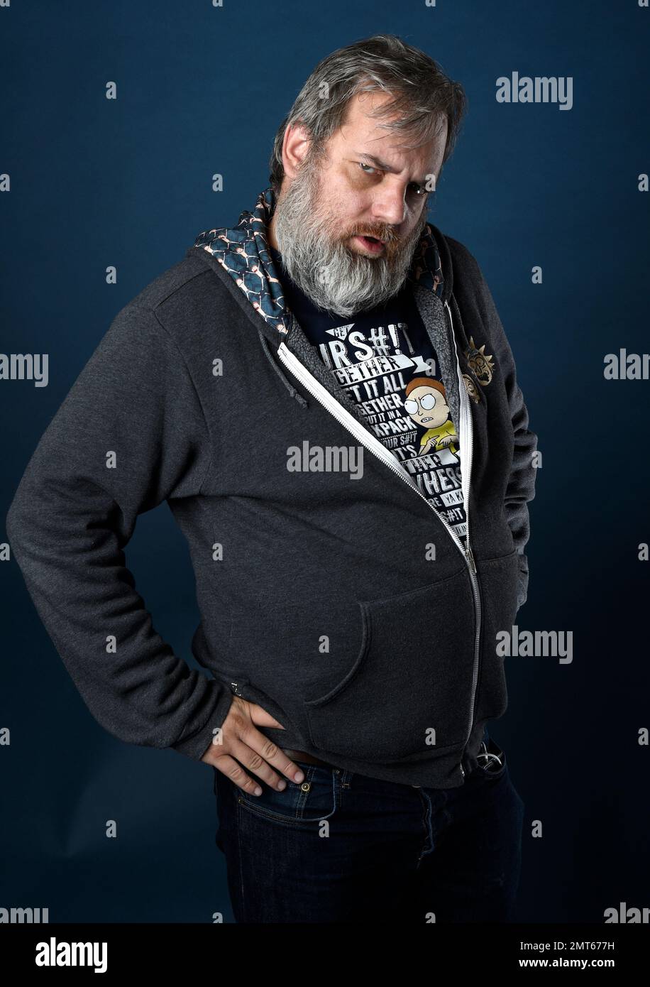 Dan Harmon poses for a portrait to promote the television series "Rick ...