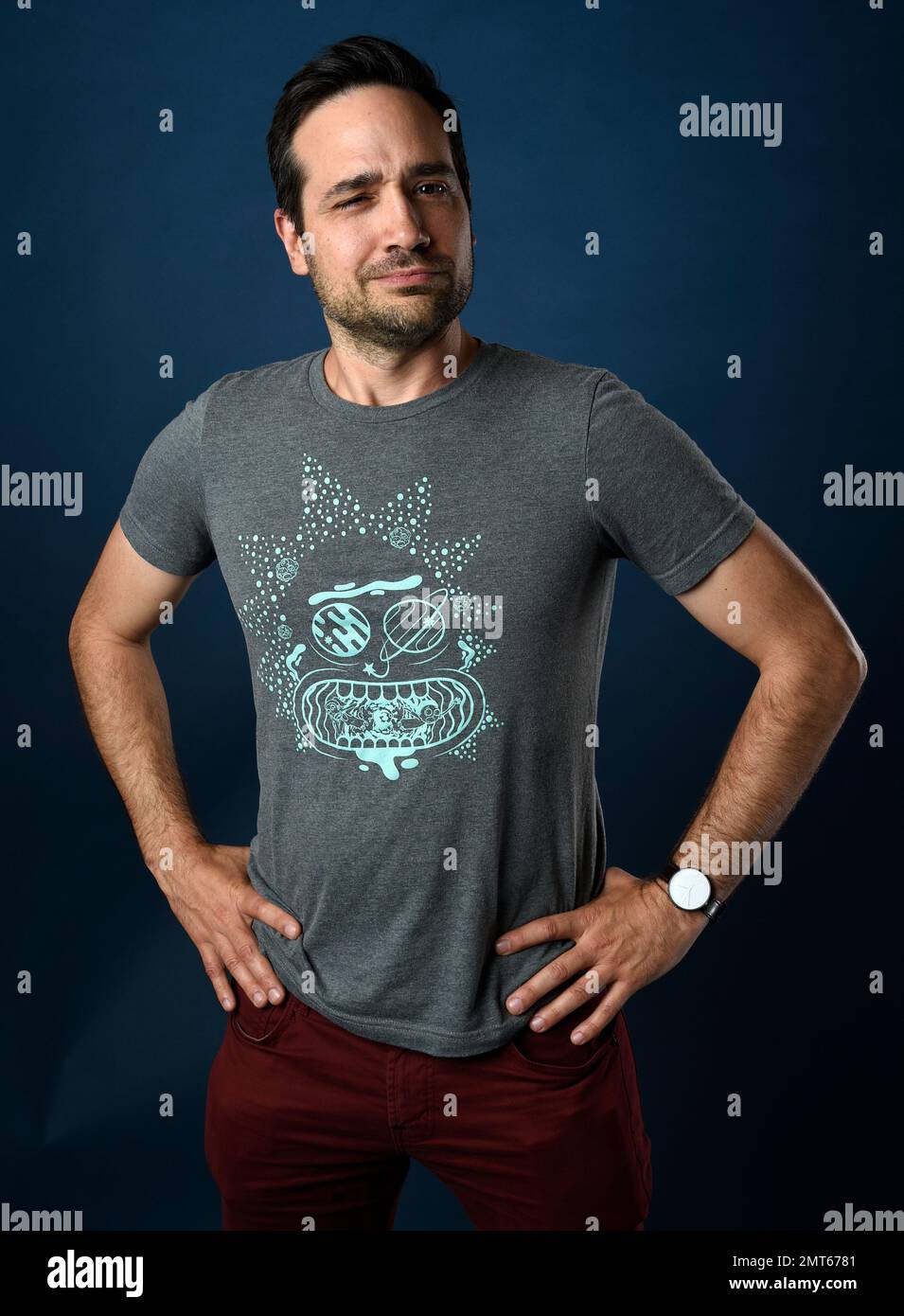 Ryan Ridley poses for a portrait to promote the television series "Rick ...