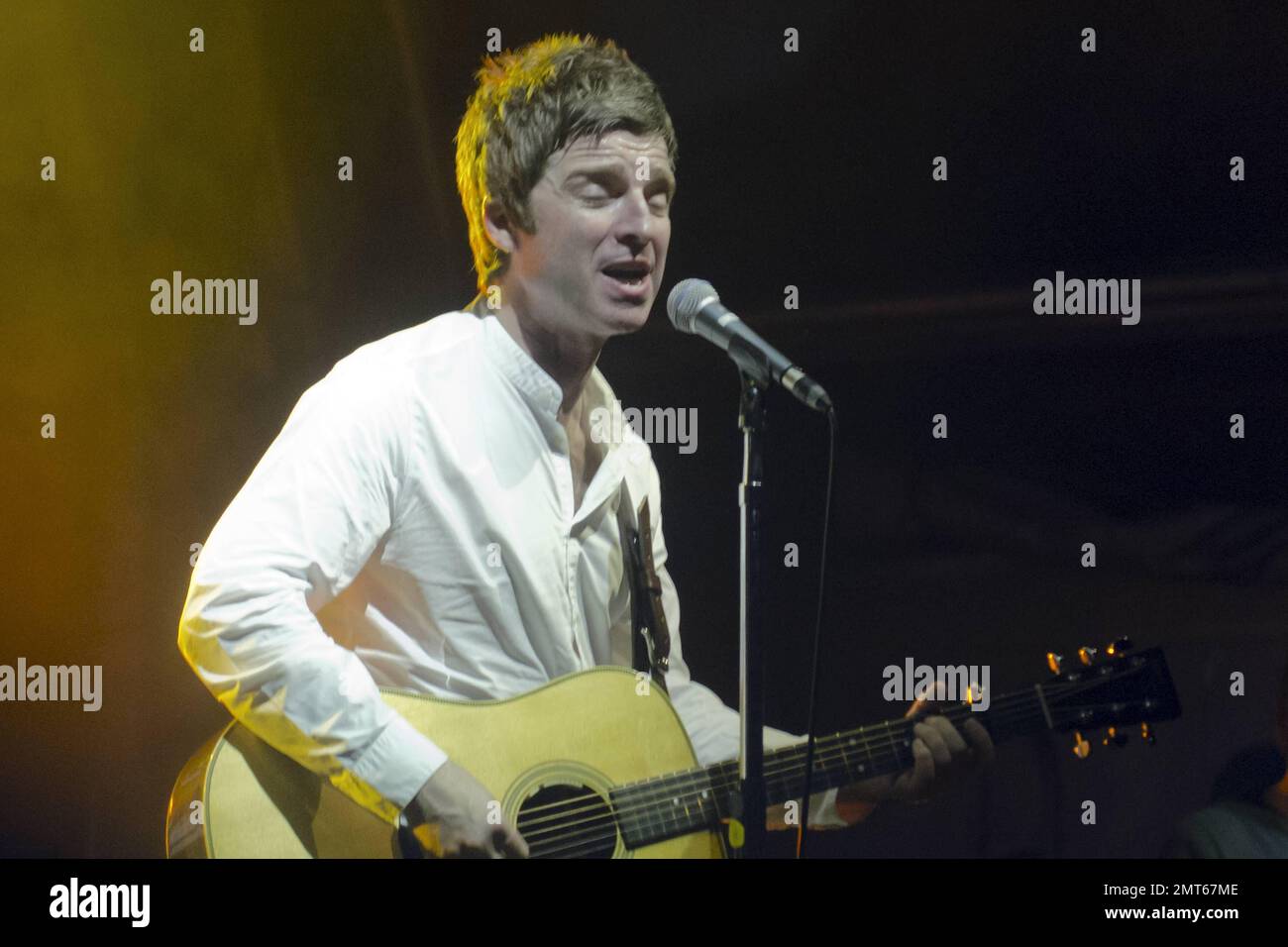 Former Oasis band member Noel Gallagher performs live in concert with ... Former Oasis band member Noel Gallagher performs live in concert with ...