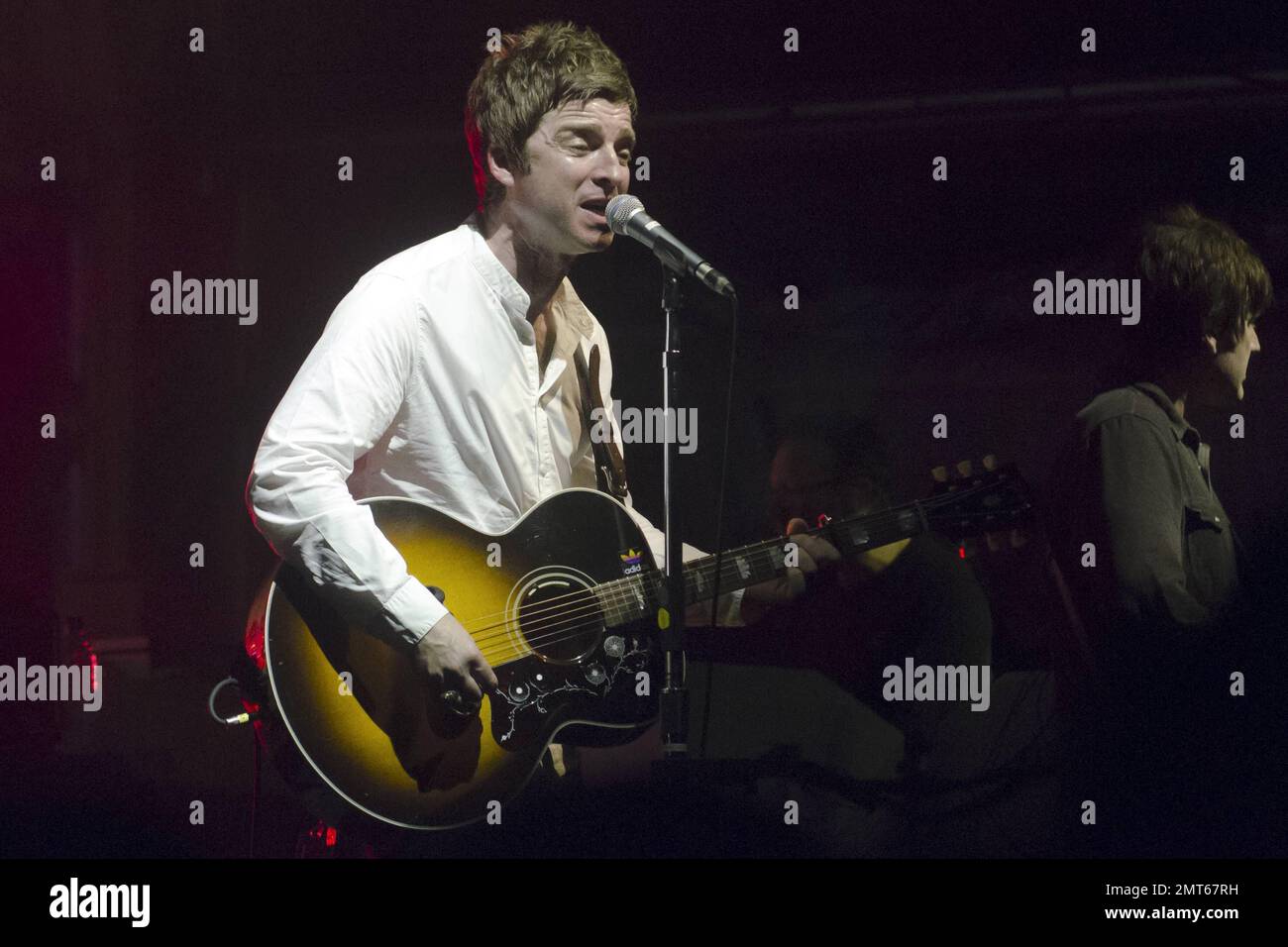 Former Oasis band member Noel Gallagher performs live in concert with ... Former Oasis band member Noel Gallagher performs live in concert with ...