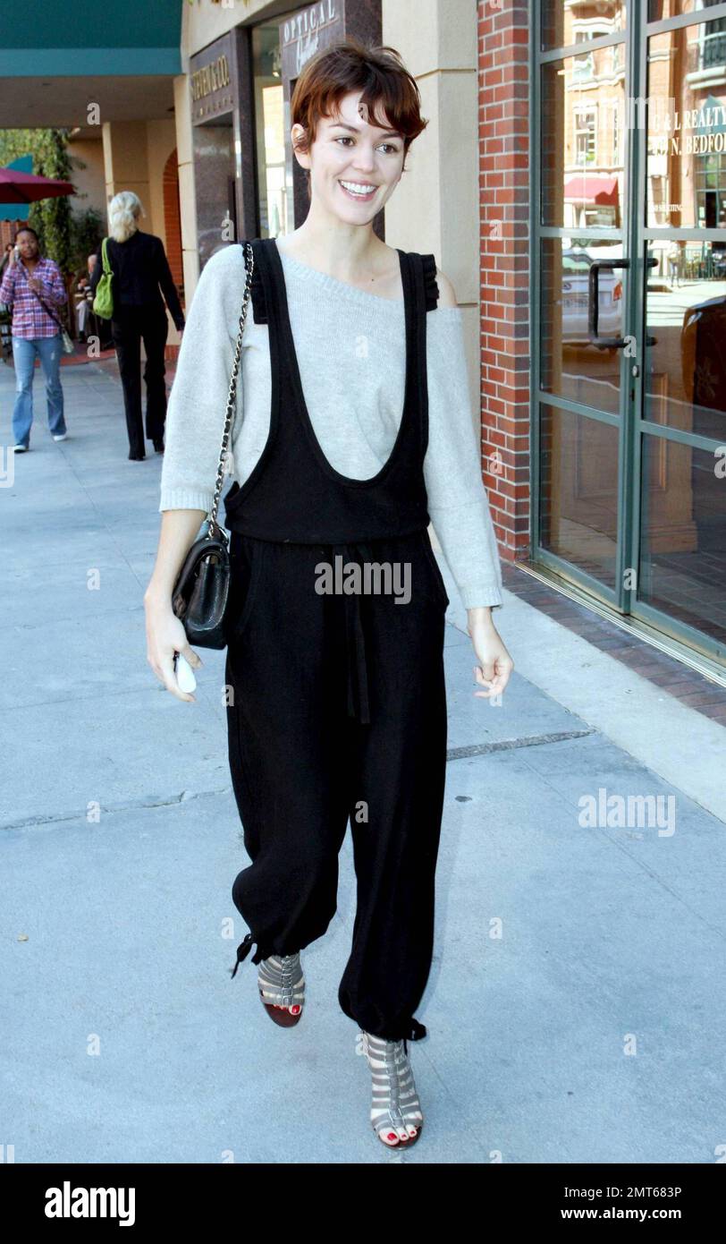 "Grey's Anatomy" and "Heroe's" star Nora Zehetner arrives at a medical ...