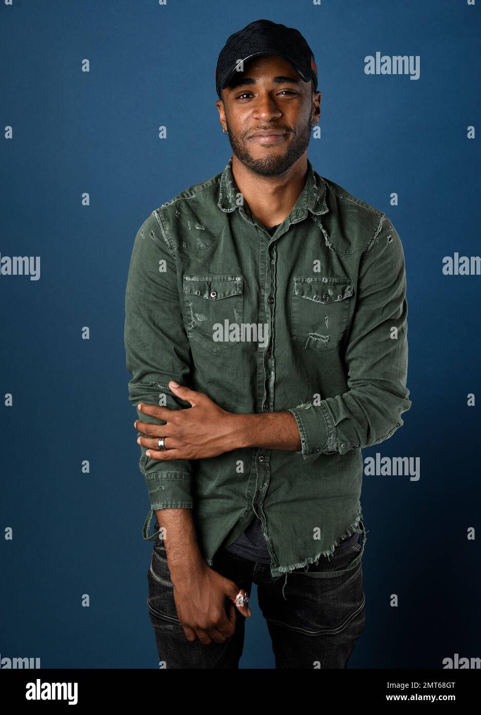 Khylin Rhambo poses for a portrait to promote the television series ...
