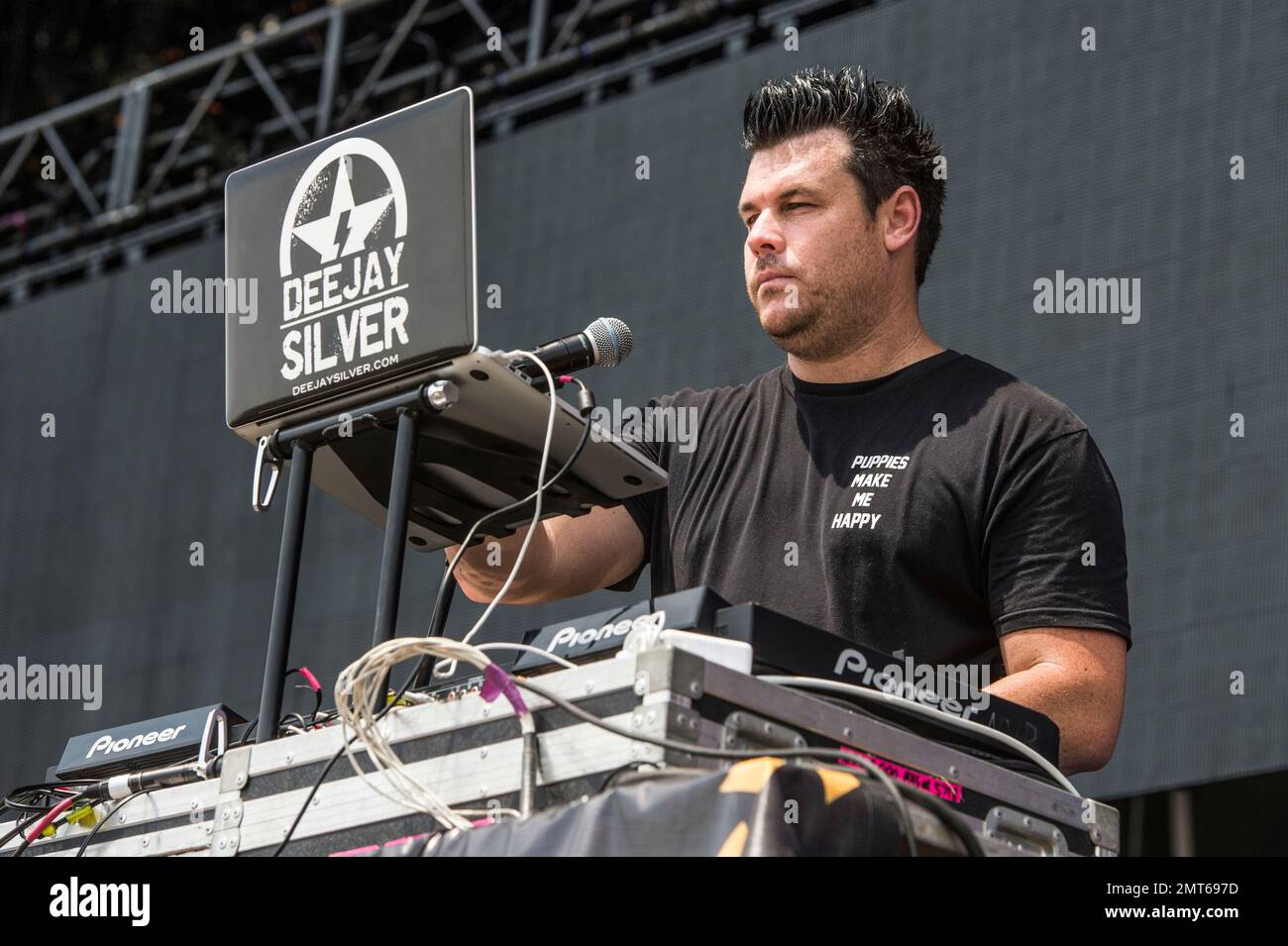 Dee Jay Silver performs at the Faster Horses Music Festival in the ...