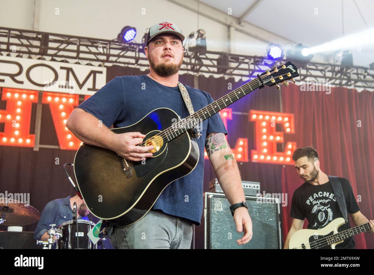 Charlie Muncaster of Muscadine Bloodline performs at the Faster Horses ...
