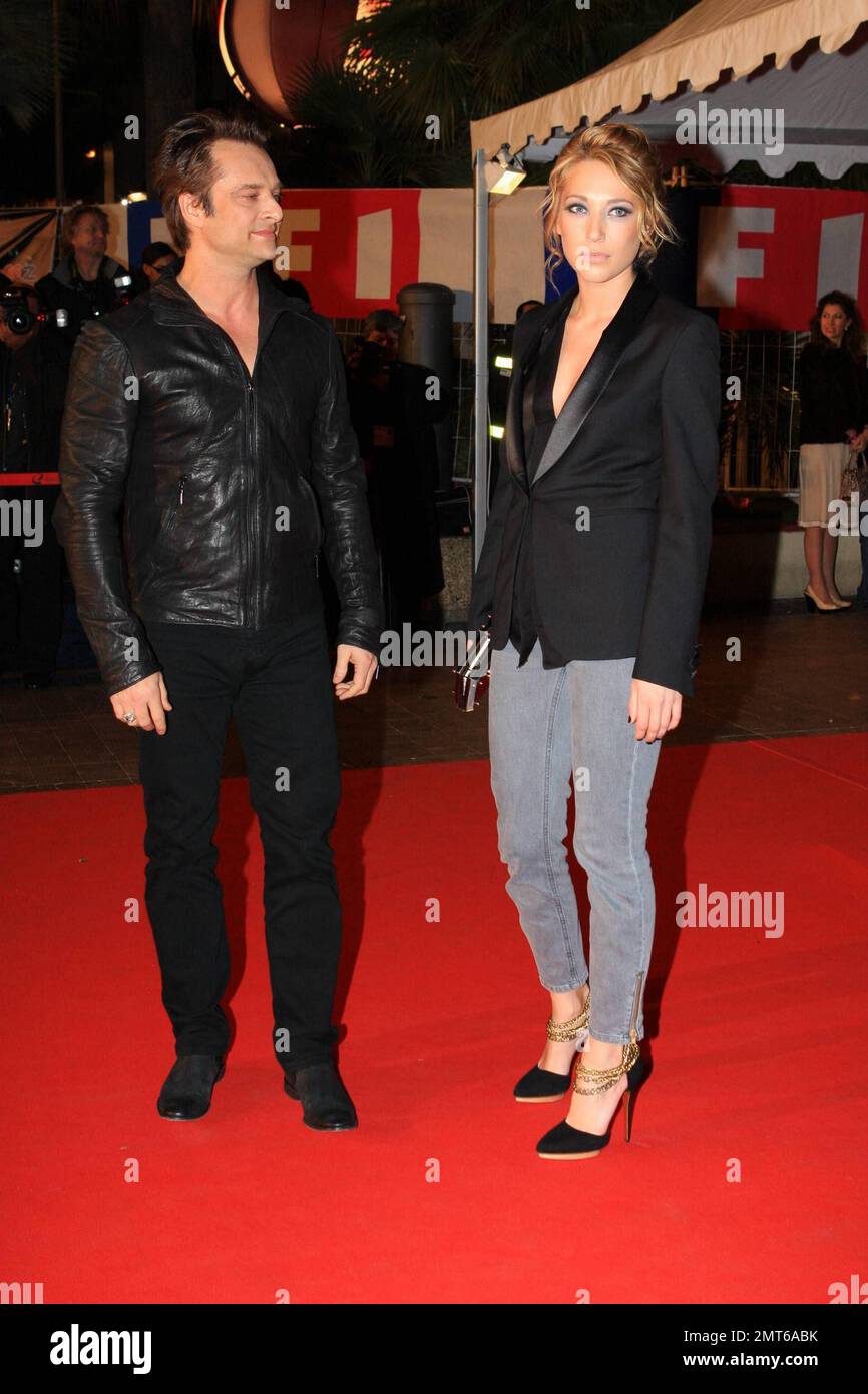David Halliday and Laura Smet at the NRJ Music Awards in Cannes, France ...