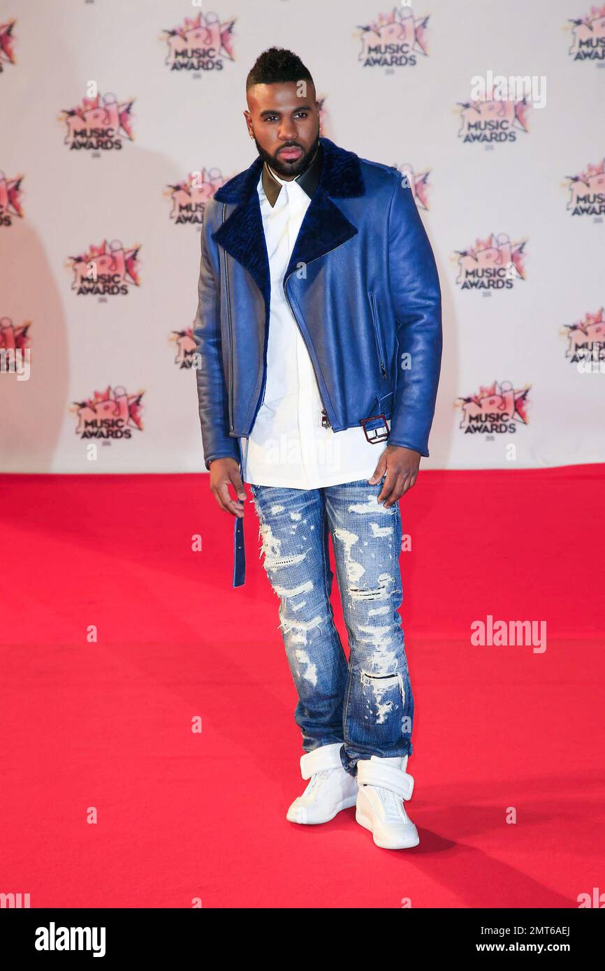 Jason Derulo at the 17th NRJ Music Awards at Palais des Festivals in ...
