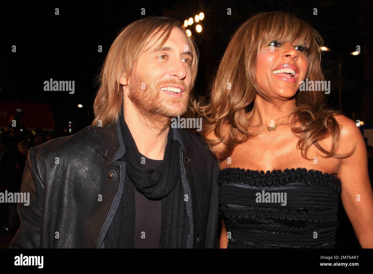 David and Cathy Guetta attend the 12th annual NRJ Music Awards held at ...
