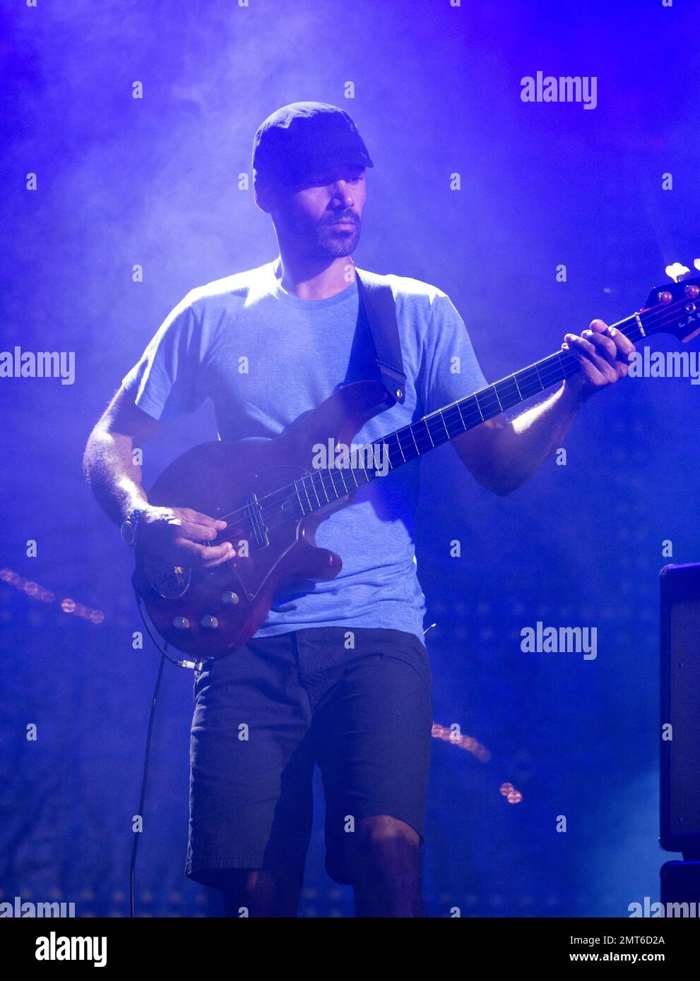 Ben Kenney of the band Incubus performs in concert during their "8 Tour ...