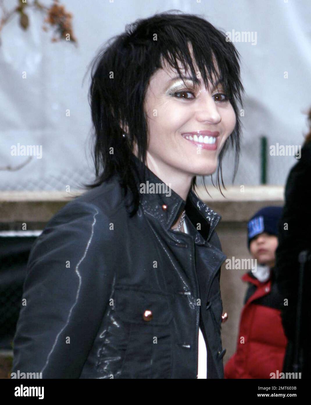 Joan Jet at the Mercedes Benz New York Fall 2008 Fashion week. NY. 02 ...