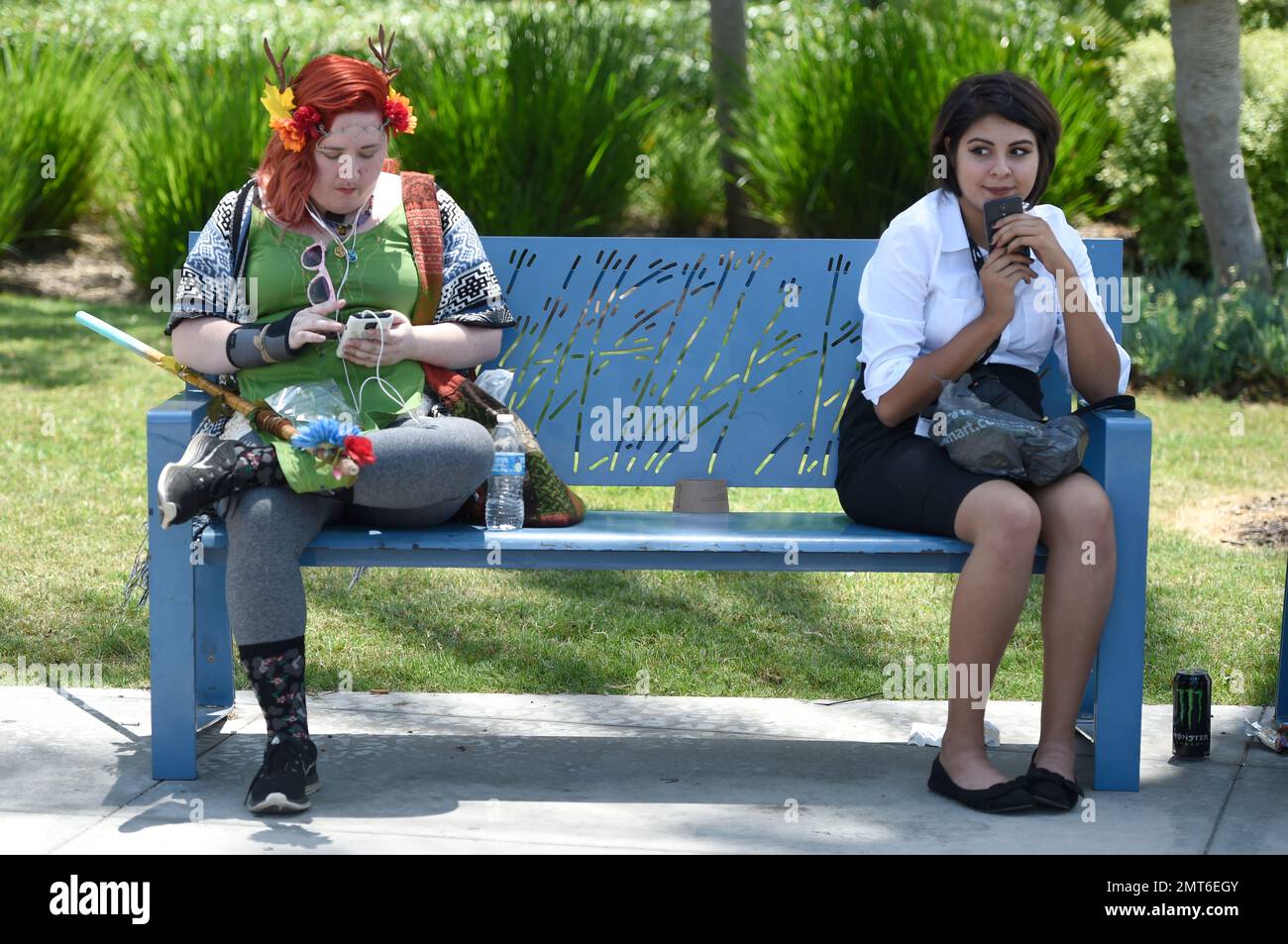 Meghan Thompson, left, dressed as Keyleth from the web series "Critical ...
