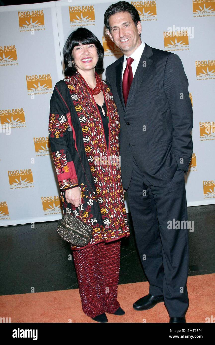 Correspondent Christiane Amanpour and husband James Rubin at The Food ...