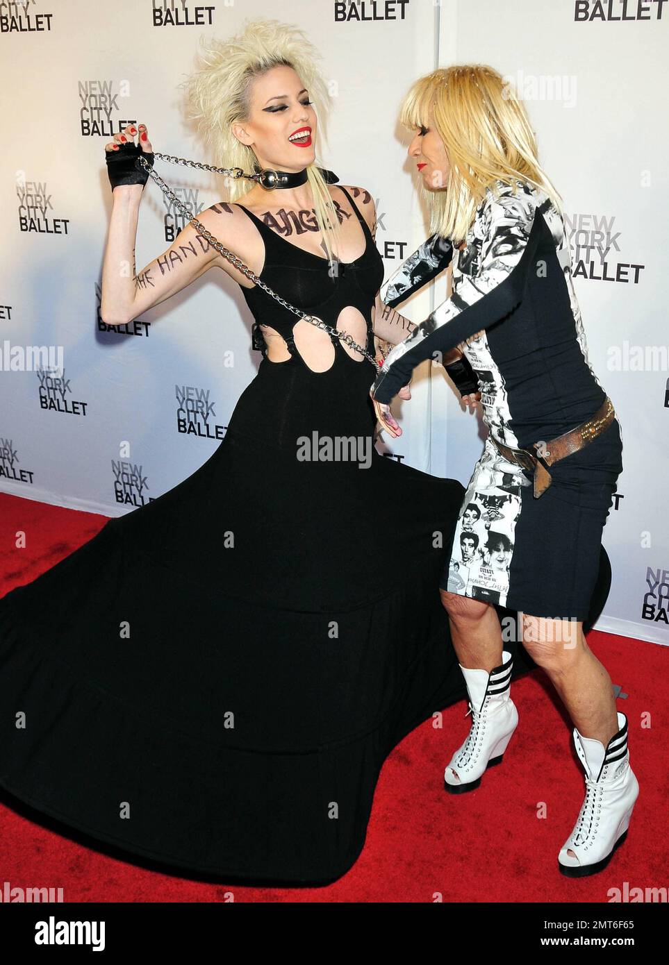 Rachel Chandler and Betsey Johnson at the New York City Ballet's 2011 ...