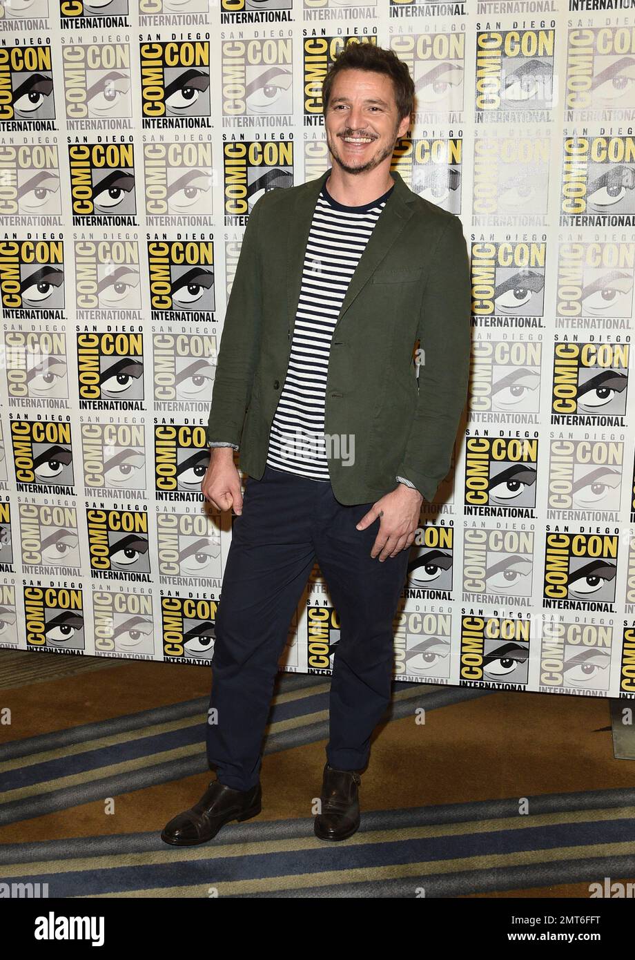 Pedro Pascal attends the "Kingsman: The Golden Circle" press line on ...