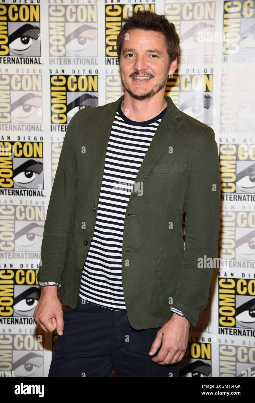 Pedro Pascal attends the "Kingsman: The Golden Circle" press line on ...
