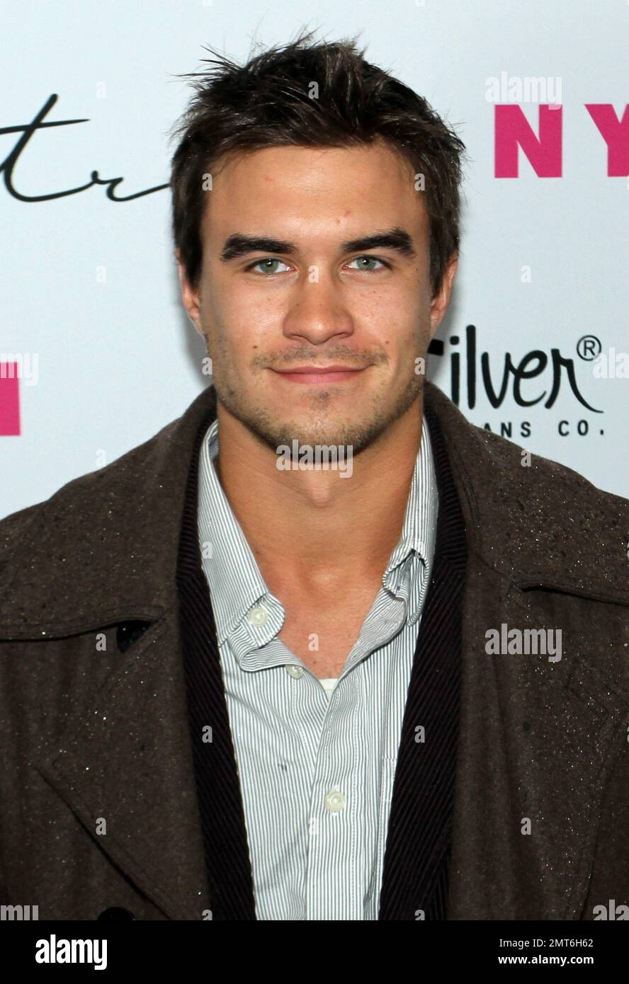 Actor Rob Mays poses for photographers on the red carpet at NYLON ...
