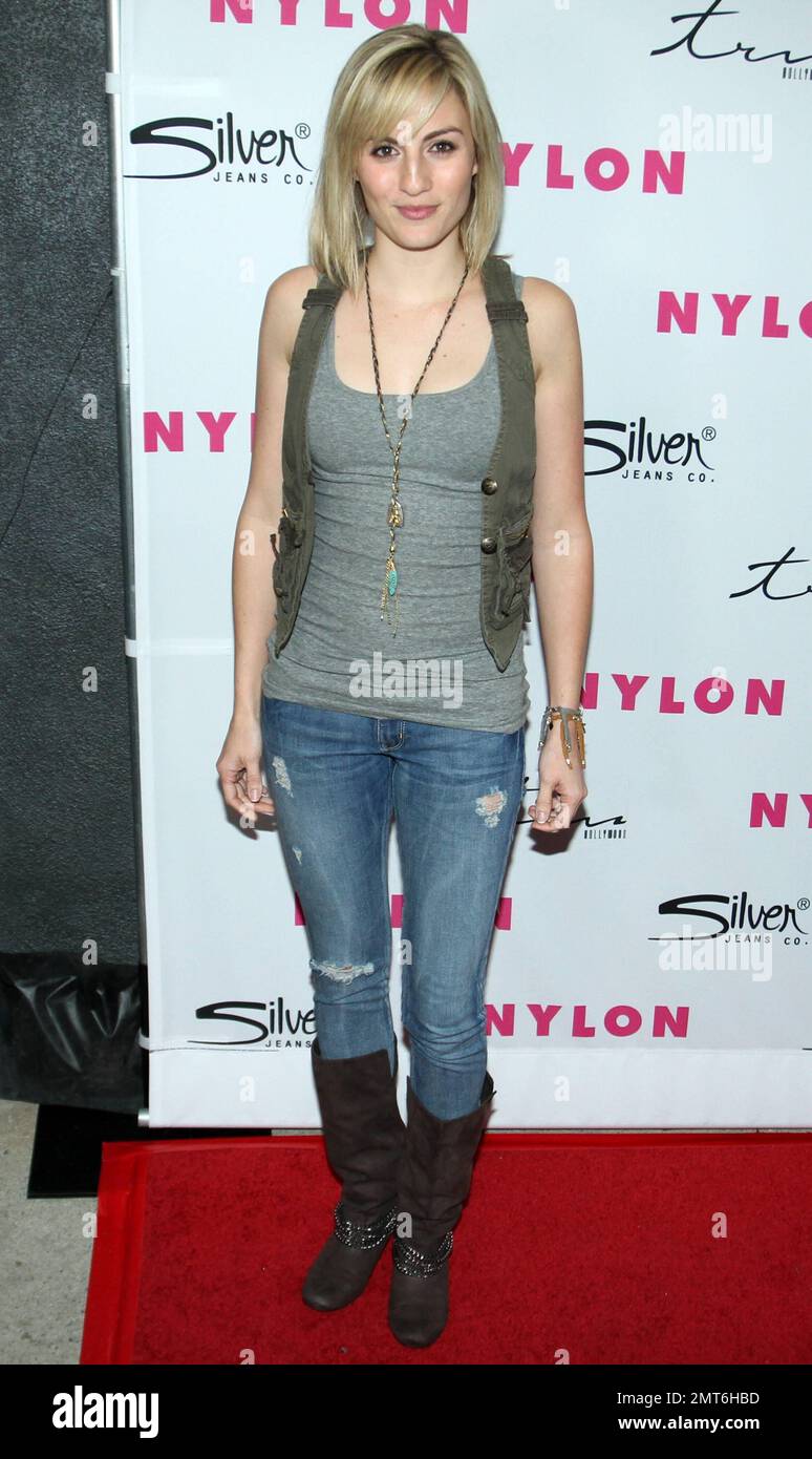 Television personality Alison Haislip poses for photographers on the ...