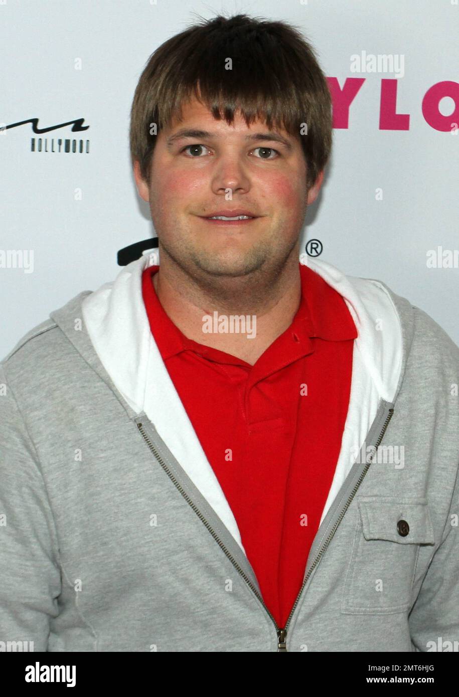 Actor Jareb Dauplaise poses for photographers on the red carpet at ...