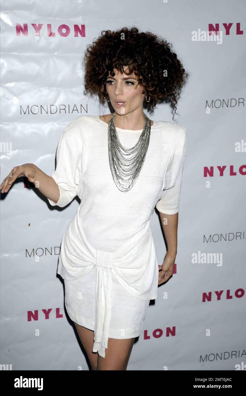 Stana Katic attends the NYLON Magazine celebration for their fall TV ...