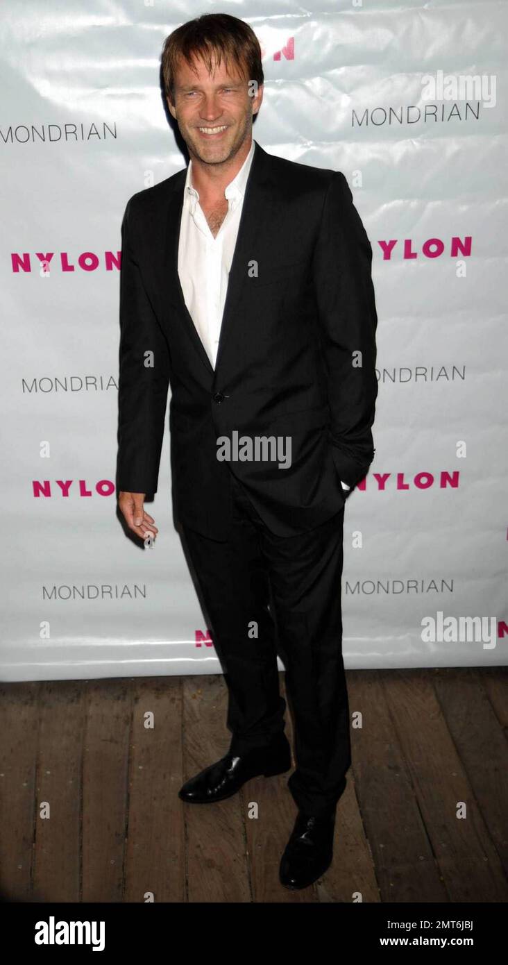 Stephen Moyer attends the NYLON Magazine celebration for their fall TV ...