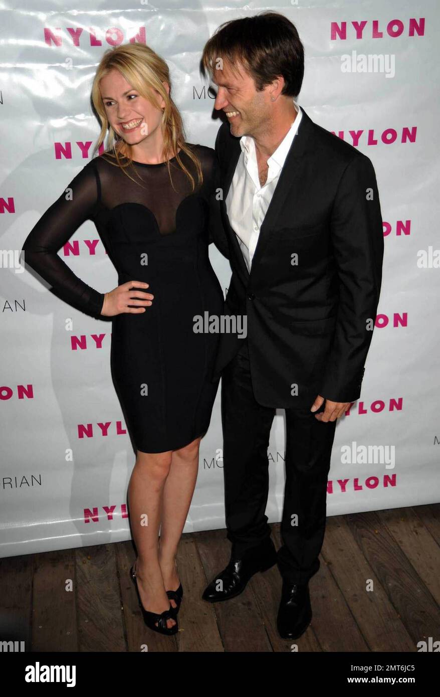 Anna Paquin And Stephen Moyer Attends The Nylon Magazine Celebration For Their Fall Tv And Fashion