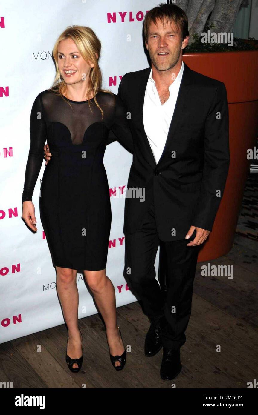 - Anna Paquin and Stephen Moyer attends the NYLON Magazine celebration for their fall TV ...