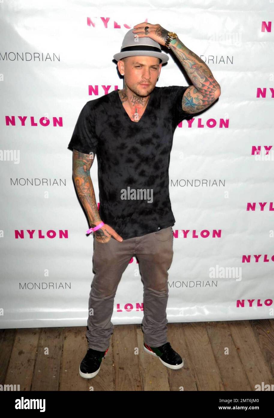 -Benji Madden attends the NYLON Magazine celebration for their fall TV ...