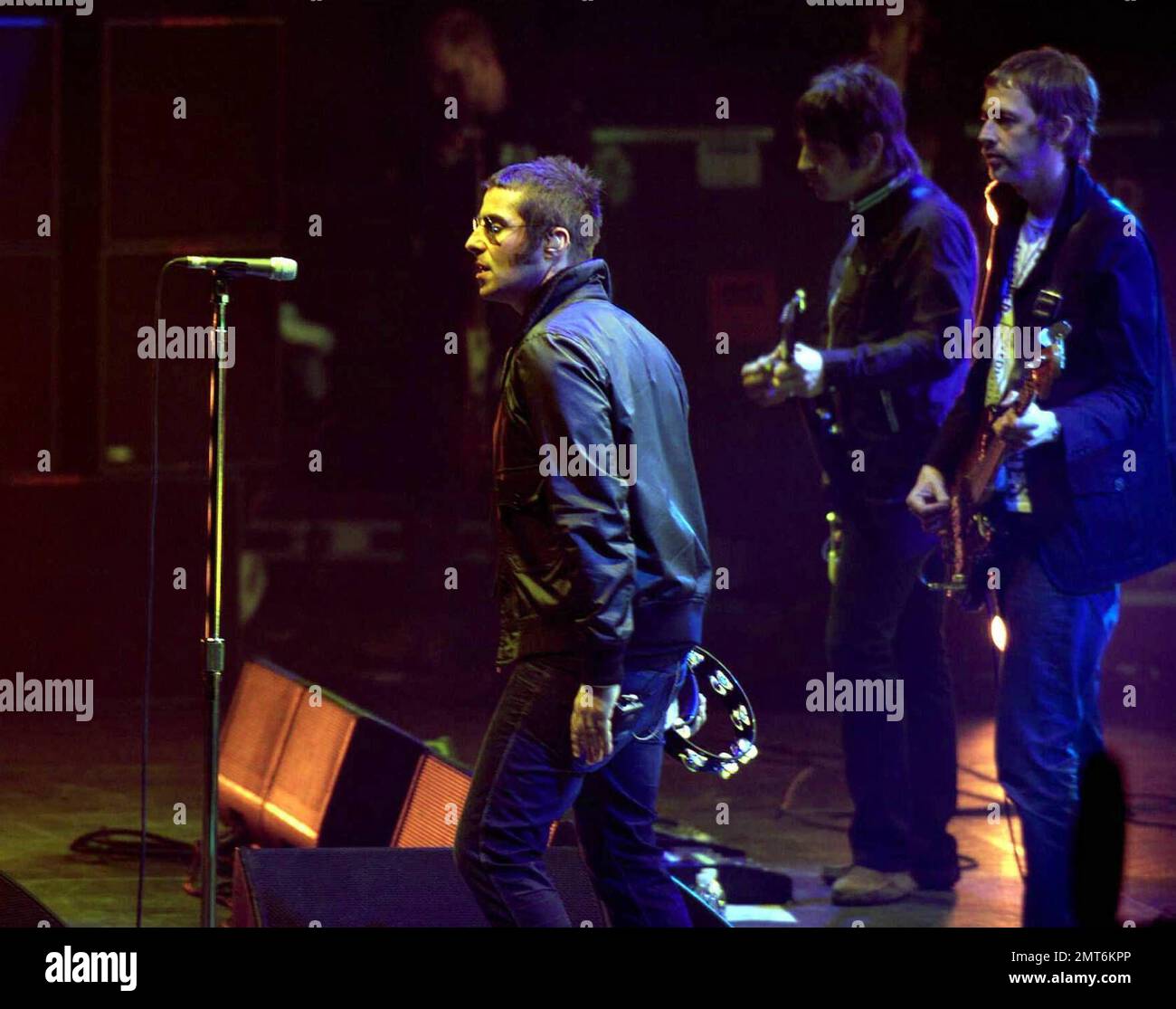 Oasis performs live to a sold-out crowd at Madison Square Garden in New ...