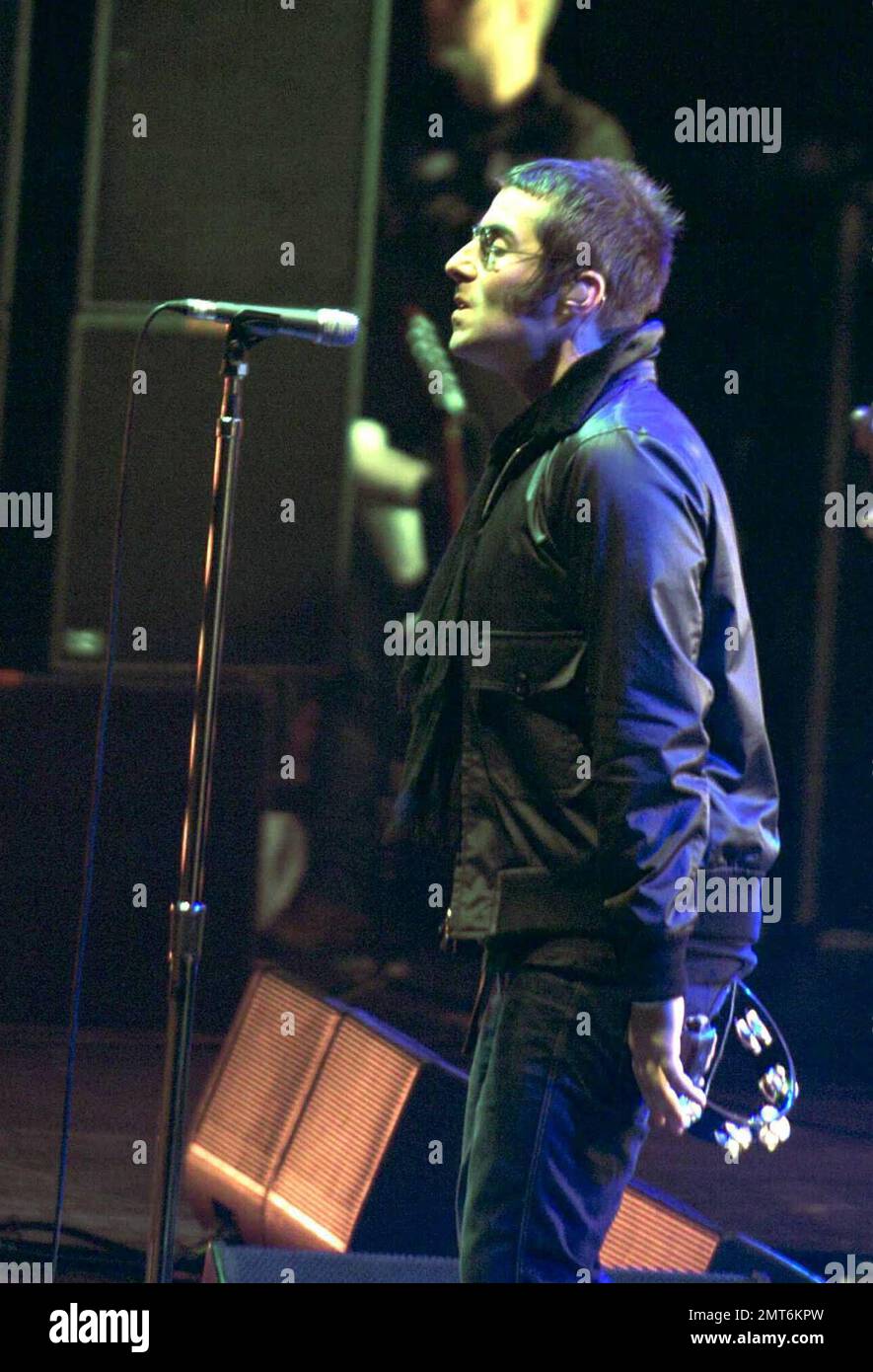 Oasis performs live to a sold-out crowd at Madison Square Garden in New ...
