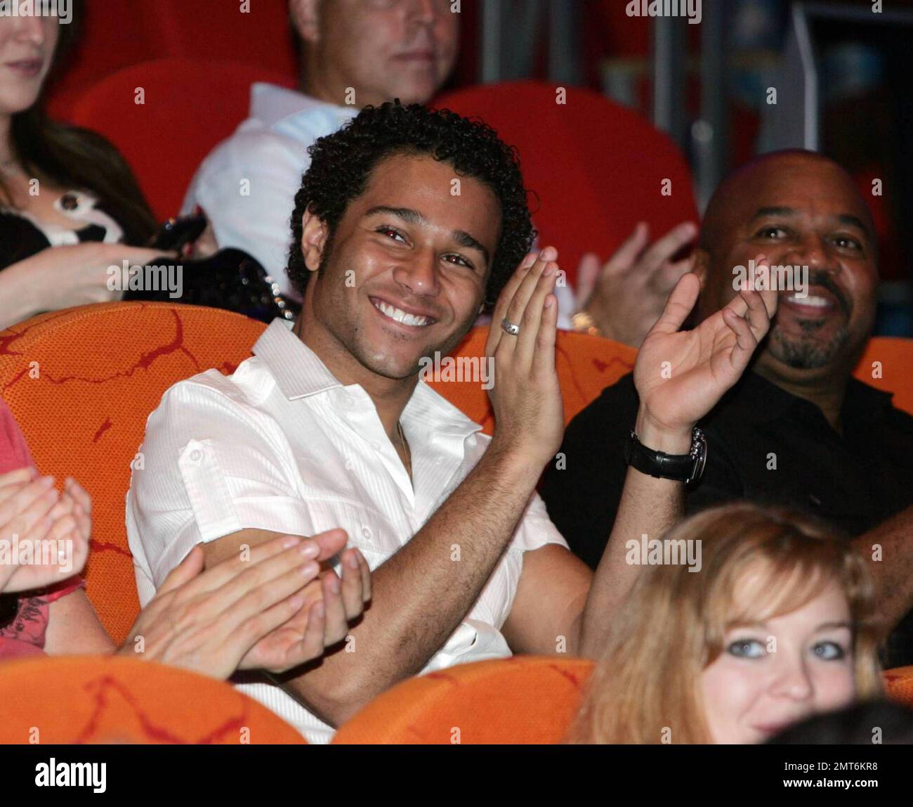 Corbin Bleu on board the Oasis Of The Seas taking part in the Make A ...