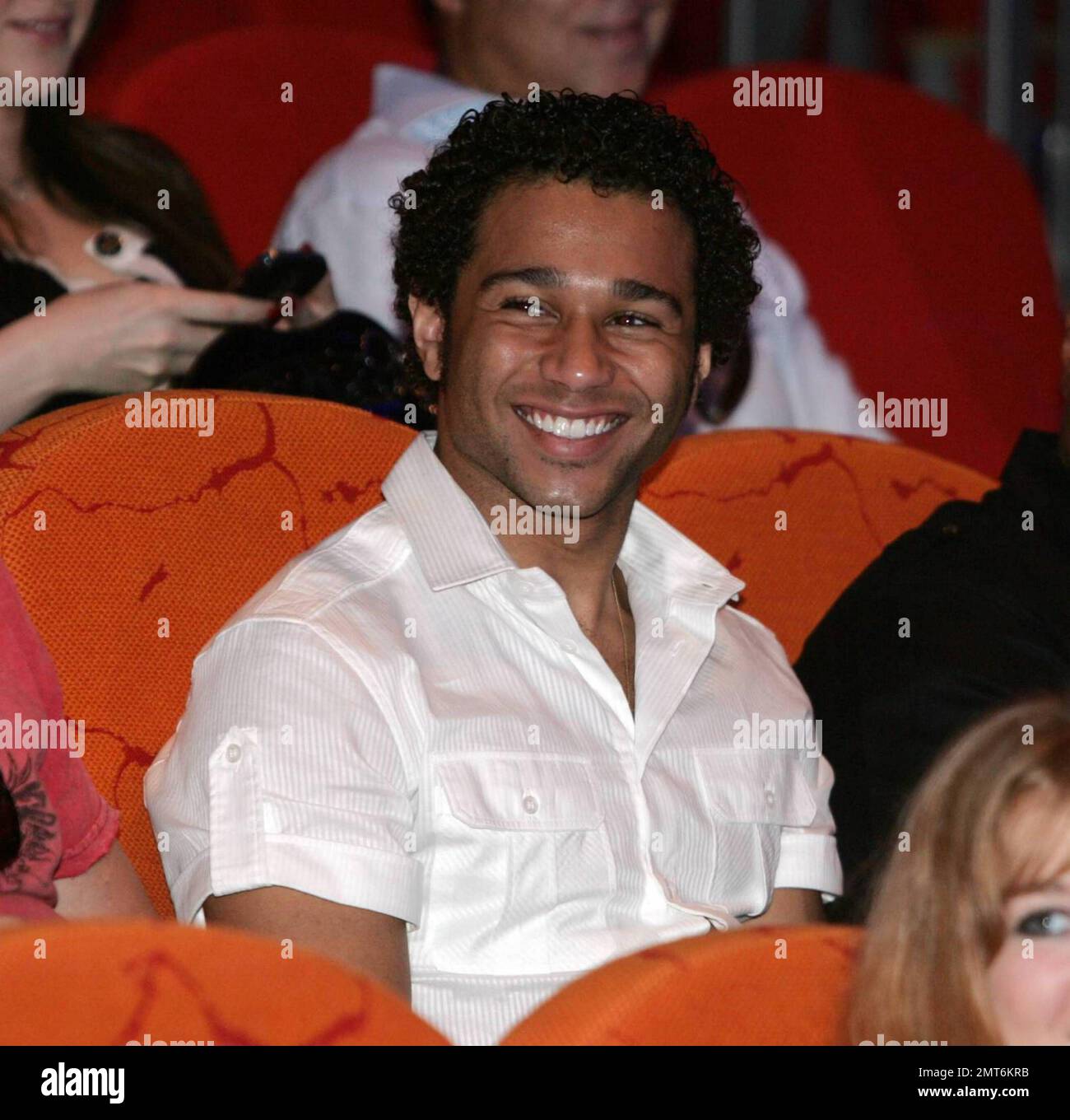 Corbin Bleu on board the Oasis Of The Seas taking part in the Make A ...