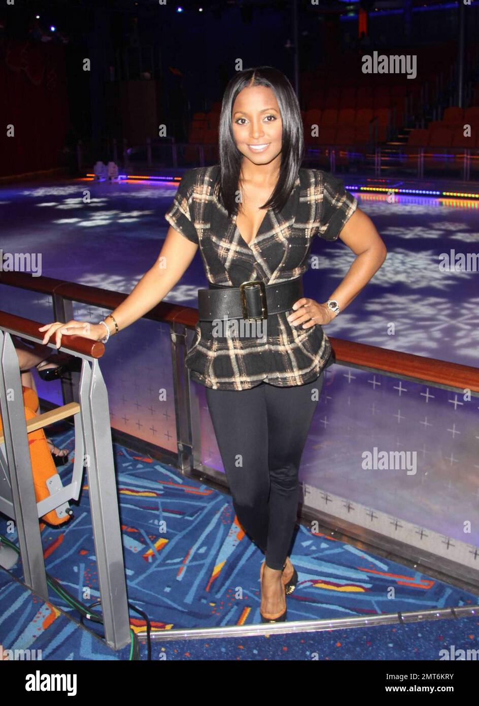 Keshia Knight Pulliam on board the Oasis Of The Seas taking part in the ...