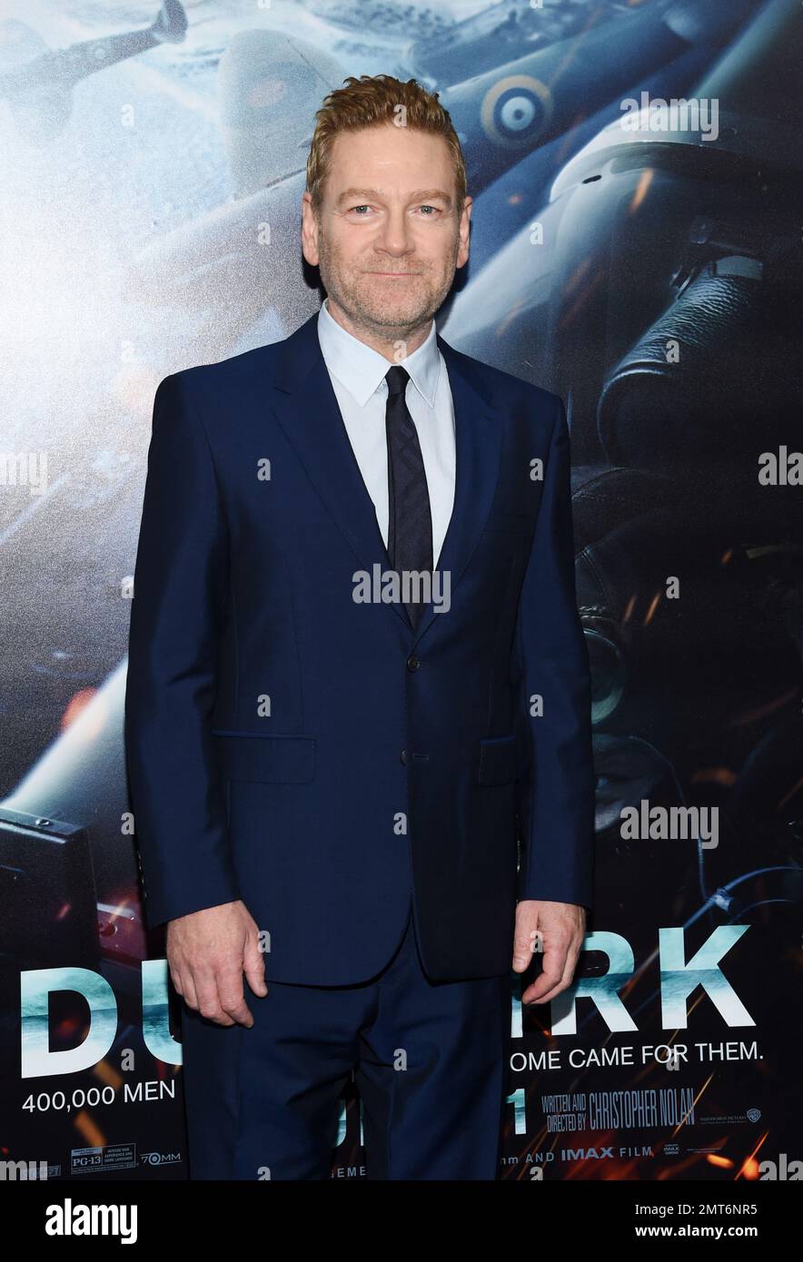 Actor Kenneth Branagh attends the premiere of Warner Bros. Pictures ...