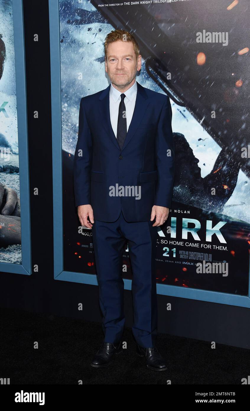 Actor Kenneth Branagh attends the premiere of Warner Bros. Pictures ...