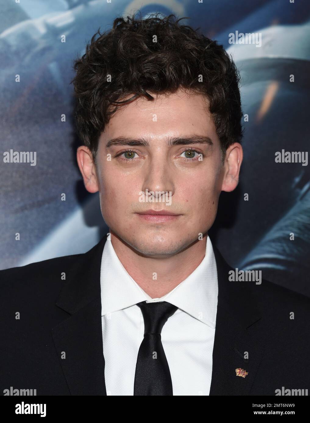 Actor Aneurin Barnard attends the premiere of Warner Bros. Pictures ...