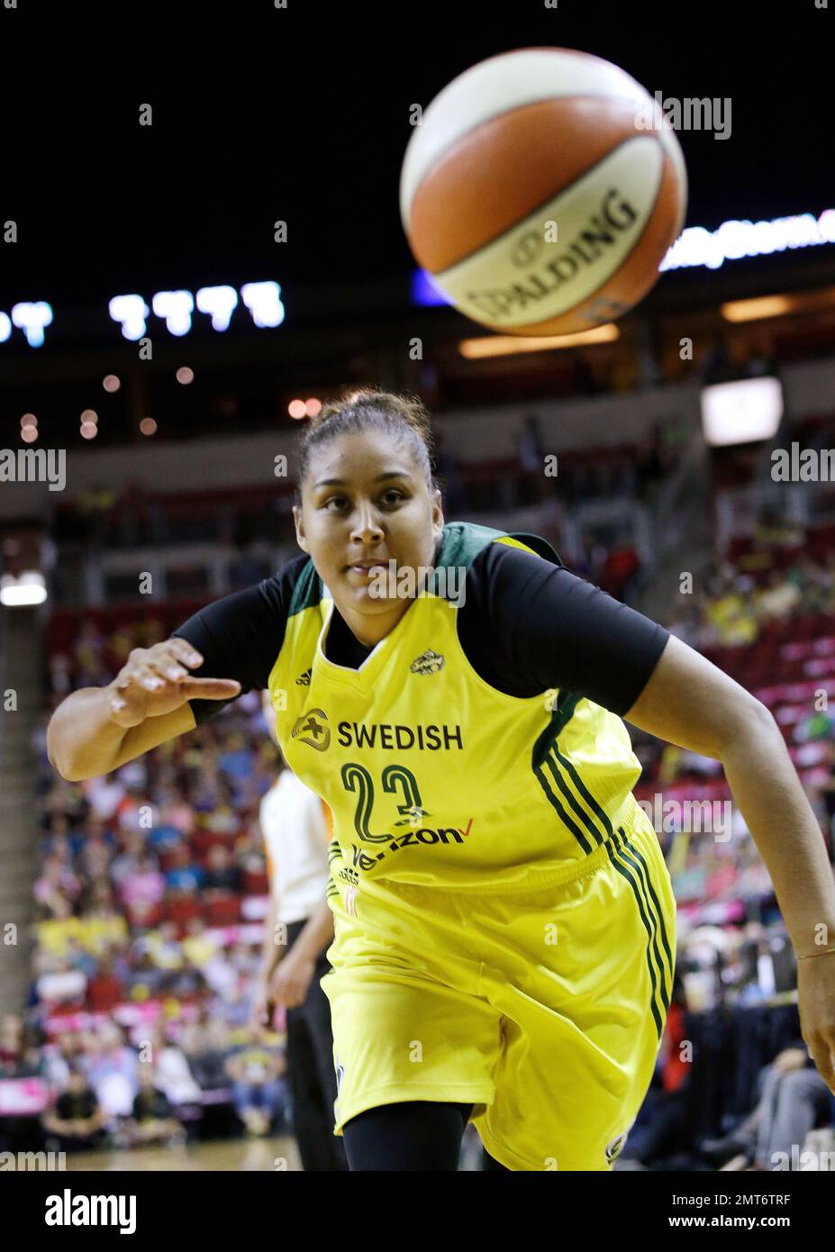 Seattle Storm's Kaleena Mosqueda-Lewis in action against the Chicago ...