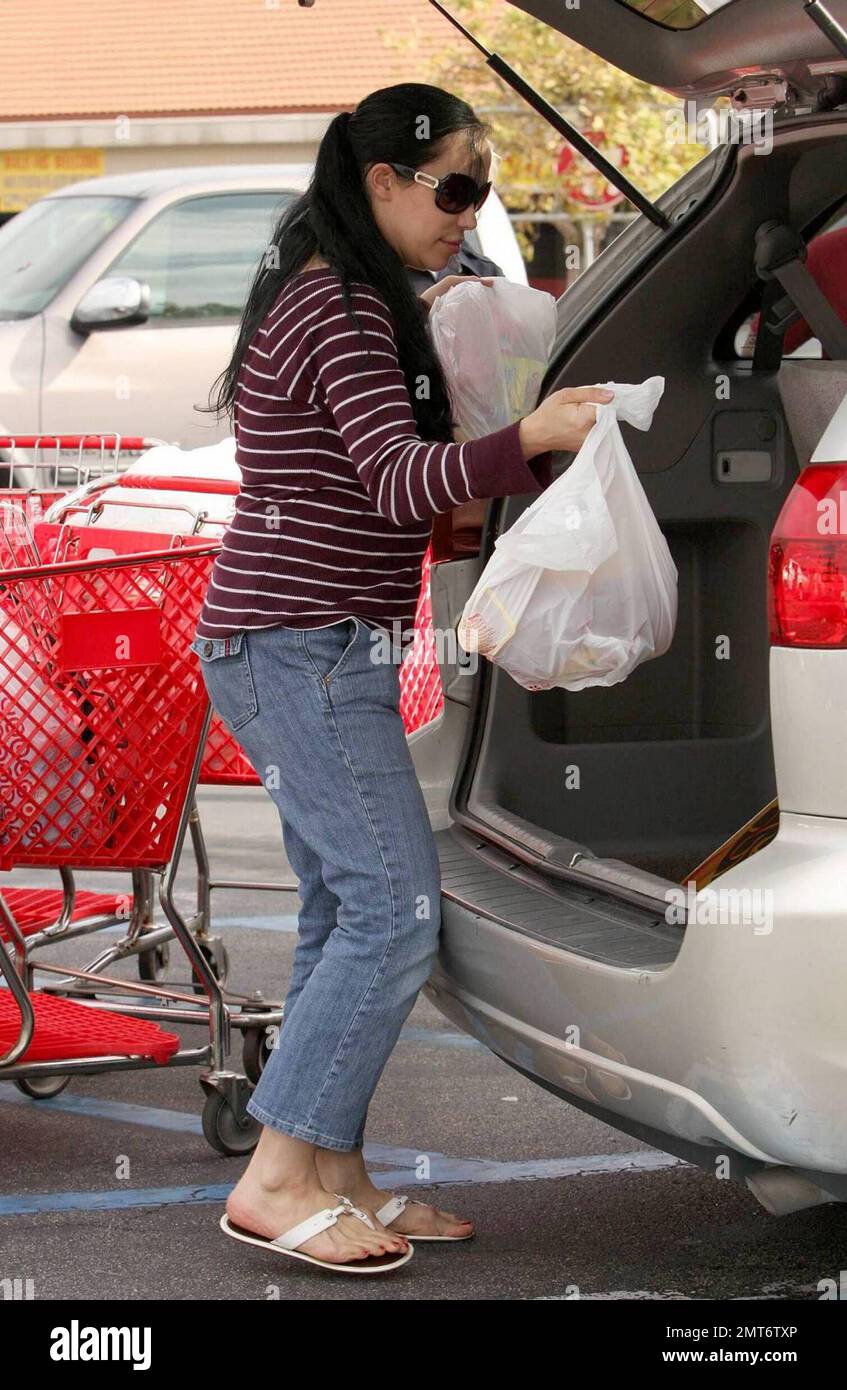 Nadya Suleman, aka Octomom, spent 2 hours this afternoon at a Target ...