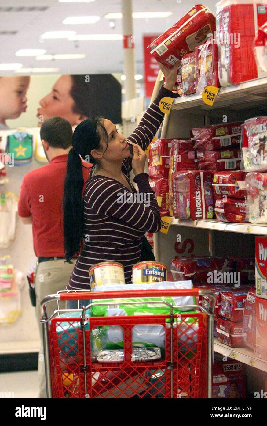 Nadya Suleman, aka Octomom, spent 2 hours this afternoon at a Target ...